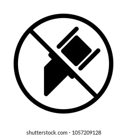 No Cut Sign Stock Vector (Royalty Free) 1057209128 | Shutterstock