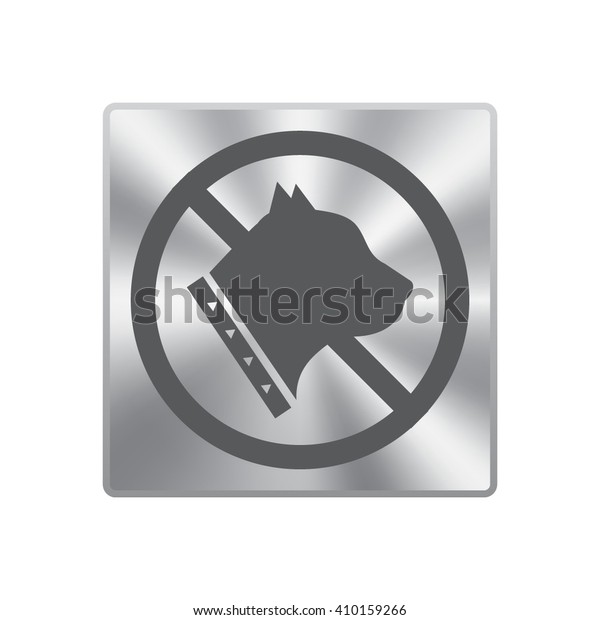 No Dog Sign Vector Illustration Stock Vector (Royalty Free) 410159266 ...