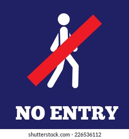 No Entry Sign: Vector có sẵn (miễn phí bản quyền) 226536112 | Shutterstock