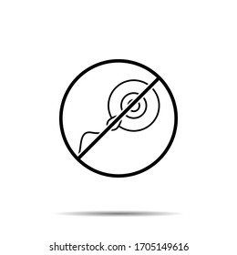 No Fertilization Icon Simple Thin Line Stock Vector (Royalty Free ...