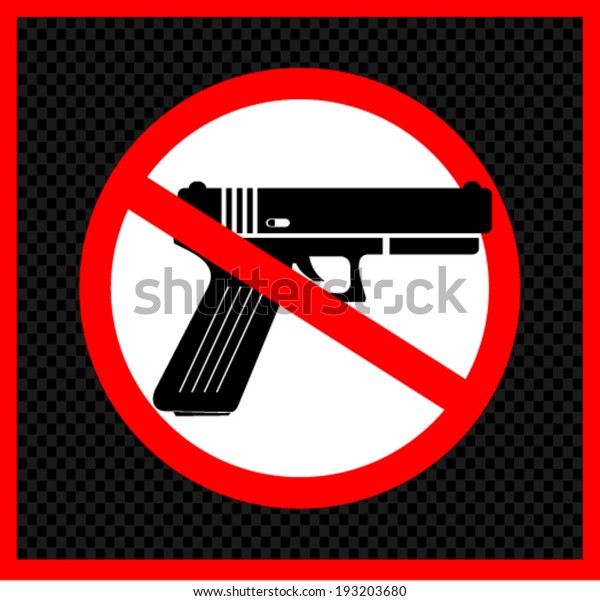 no gun sign
