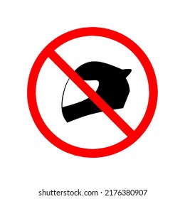3,440 No helmet sign Images, Stock Photos & Vectors | Shutterstock