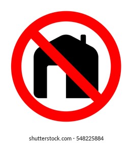 No Home Icon 스톡 벡터(로열티 프리) 548225884 | Shutterstock