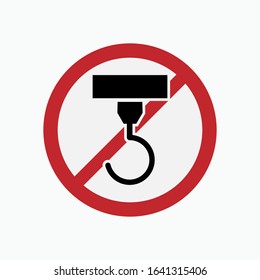 No Hook Icon Handling Rule Symbols Stock Vector (Royalty Free ...