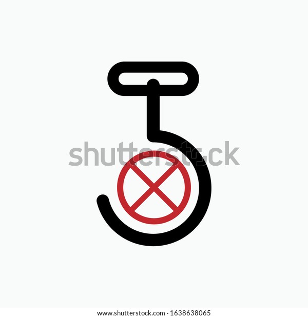 No Hook Icon Handling Rule Symbols Stock Vector (Royalty Free ...