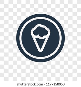 No Ice Cream Vector Icon Isolated Stock Vector (Royalty Free) 1197158050