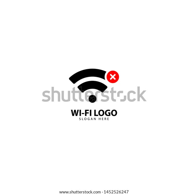 no internet connection logo design