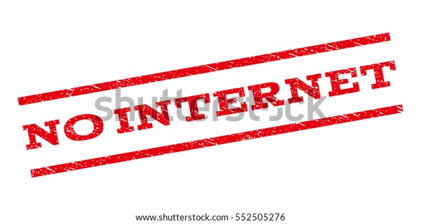 No Internet Watermark Stamp Text Caption Stock Vector (Royalty Free ...