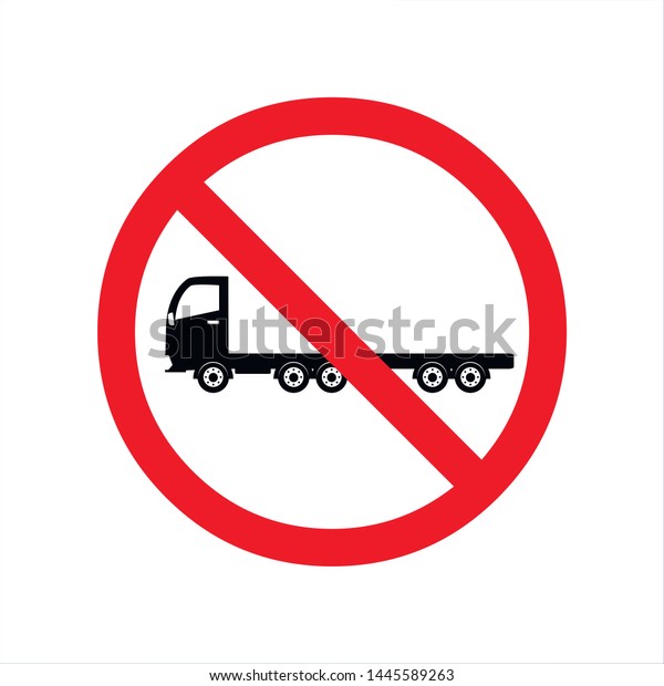 No Lorry Icon No Truck Vector: เวกเตอร์สต็อก (ปลอดค่าลิขสิทธิ์ ...