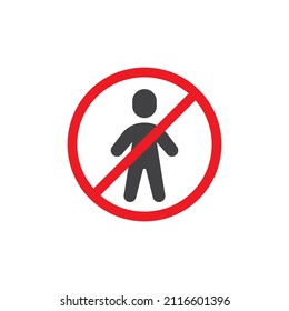 1,873 Man not entry Images, Stock Photos & Vectors | Shutterstock