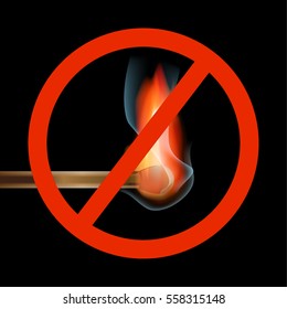 No Match Sign Vector Illustration Stock Vector (Royalty Free) 558315148 ...