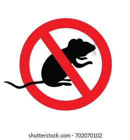 No Mice No Symbol Mouse Stock Vector (Royalty Free) 702070102 ...