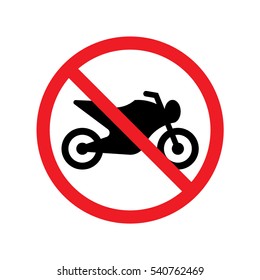 3,757 No motorcycles sign Images, Stock Photos & Vectors | Shutterstock