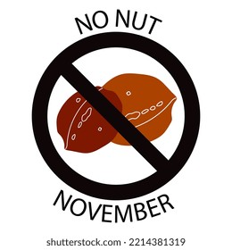318 No Nuts November Images, Stock Photos & Vectors | Shutterstock