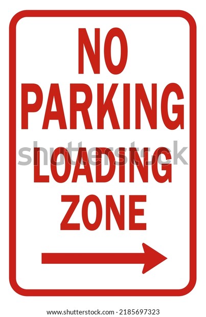 No Parking Loading Zone Arrow Parking: เวกเตอร์สต็อก (ปลอดค่าลิขสิทธิ์ ...