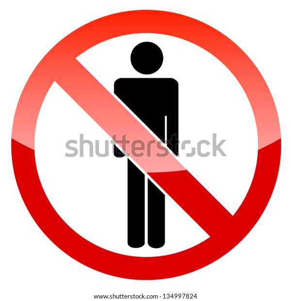 No People Sign Stock Vector (Royalty Free) 134997824 | Shutterstock