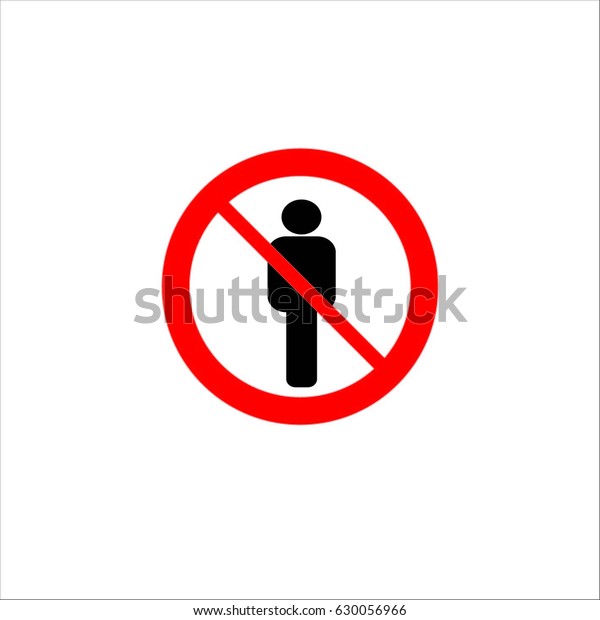 No People Sign Stock Vector (Royalty Free) 630056966 | Shutterstock