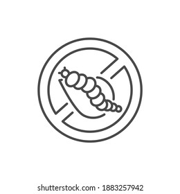 No Pests Color Line Icon Pictogram Stock Vector (Royalty Free ...