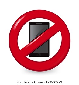No Computer Tablet Icon Forbidden Sign: vector de stock (libre de ...
