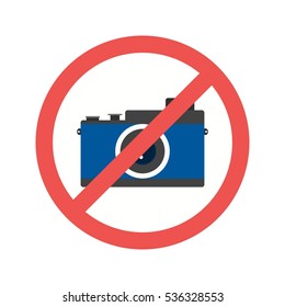 No Cameras Allowed No Taking Pictures Stock Vector (Royalty Free ...