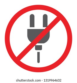 Do Not Plug Connect Icon Design Stock Vector (Royalty Free) 2067186896
