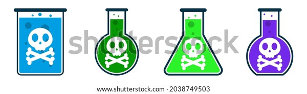 No Poison Allowed Poison Ban Icon Stock Vector (Royalty Free ...