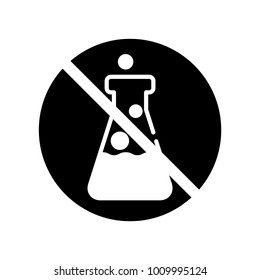 No Preservative Icon Vector Illustration Stock Vector (Royalty Free ...
