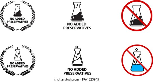 No Preservative Icon Vector Illustration Stock Vector (Royalty Free ...