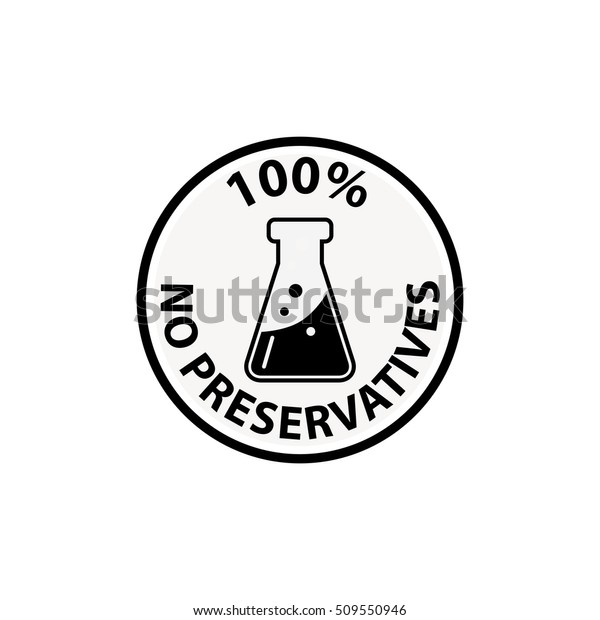 icono sin conservantes - ilustración vectorial.: vector de stock (libre ...