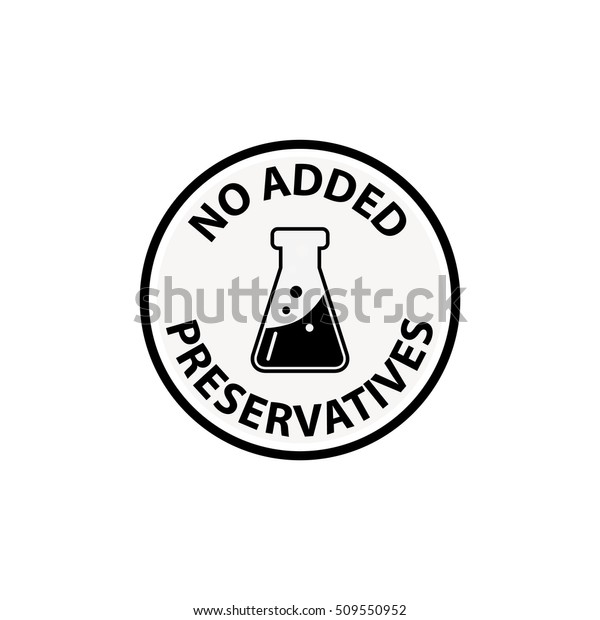 No Preservative Icon Vector Illustration Stock Vector (Royalty Free ...
