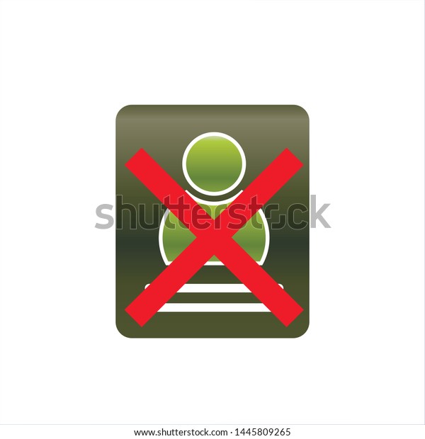 No Profile Icon No Account Sign Arkivvektor (royaltyfri) 1445809265 ...