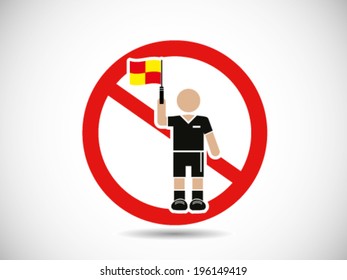 No Referee Stock Vector (Royalty Free) 196149419 | Shutterstock