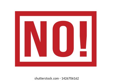 No Rubber Stamp No Stamp Seal Stock Vector (Royalty Free) 1426706162