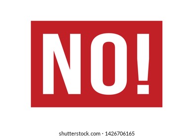 No Rubber Stamp No Stamp Seal Stock Vector (Royalty Free) 1426706165 ...