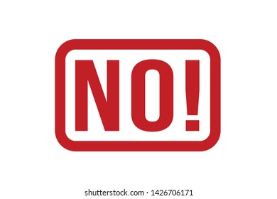 No Rubber Stamp No Stamp Seal Stock Vector (Royalty Free) 1426706168 ...
