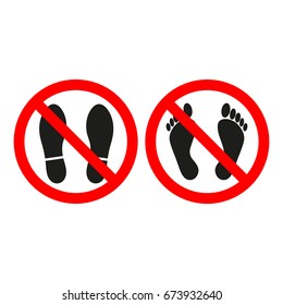 No Sign Walking Stock Vector (Royalty Free) 673932640 | Shutterstock