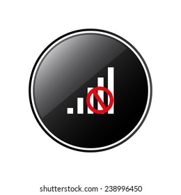 No Signal Poor Signal Strength Signal Stock Vector (Royalty Free ...
