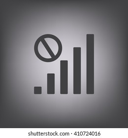 No Signal Poor Signal Strength Signal Stock Vector (Royalty Free) 303832859