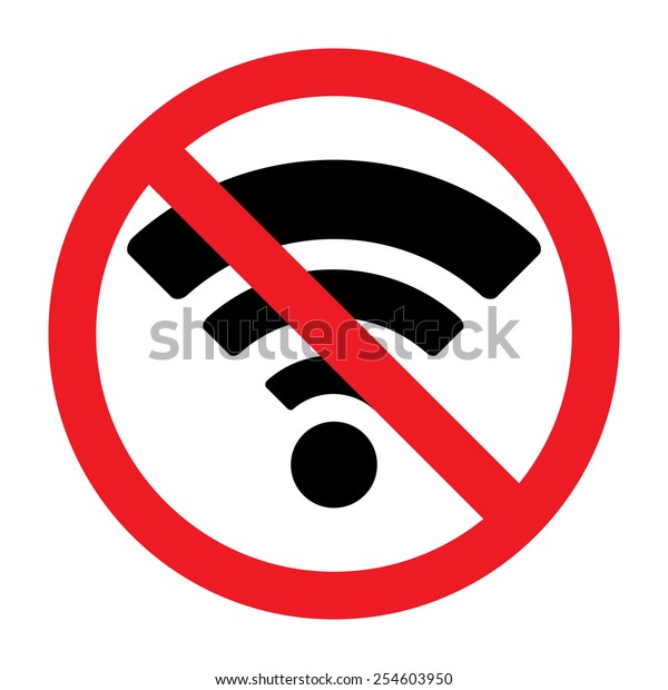 No Signal Sign Vector Stock Vector (Royalty Free) 254603950 | Shutterstock