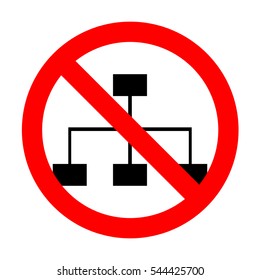 No Site Map Sign Stock Vector (Royalty Free) 544425700