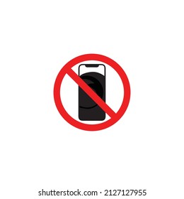 No Smart Phone Sign Vector Icon Stock Vector (Royalty Free) 2127127955 ...