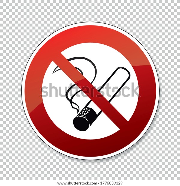 No Smoking Do Not Smoke This Stock Vector (Royalty Free) 1776039329 ...