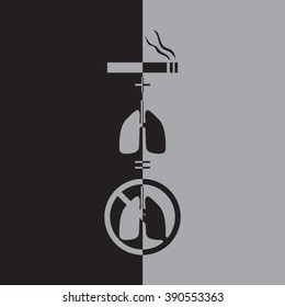 No Smoking Sign Shadow Stock Vector (Royalty Free) 272462420