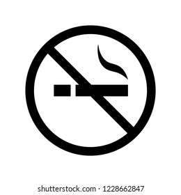 No Smoking Zone Stock Vector (Royalty Free) 1228662847 | Shutterstock