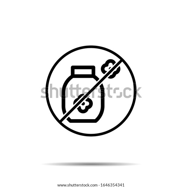 No Softener Icon Simple Thin Line Stock Vector (Royalty Free ...