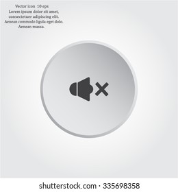 No Sound Sign Stock Vector (Royalty Free) 357341039