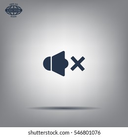 No Sound Sign Stock Vector (Royalty Free) 506798023
