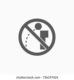 No Spitting Icon