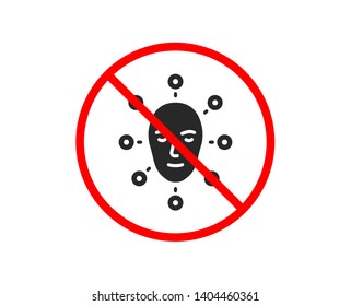 No Stop Face Biometrics Icon Facial: เวกเตอร์สต็อก (ปลอดค่าลิขสิทธิ์ ...