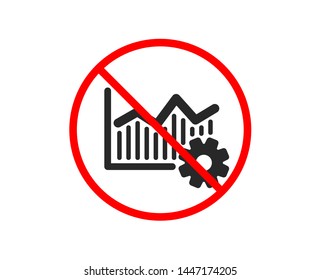 No Stop Operational Excellence Icon Cogwheel Stock Vector (Royalty Free ...